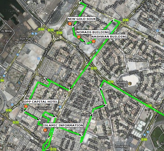 Bus 165 - Map